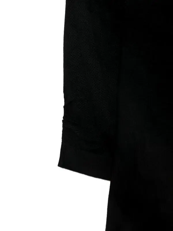 Dkny Twisted Sleeve V-neck T-shirt
