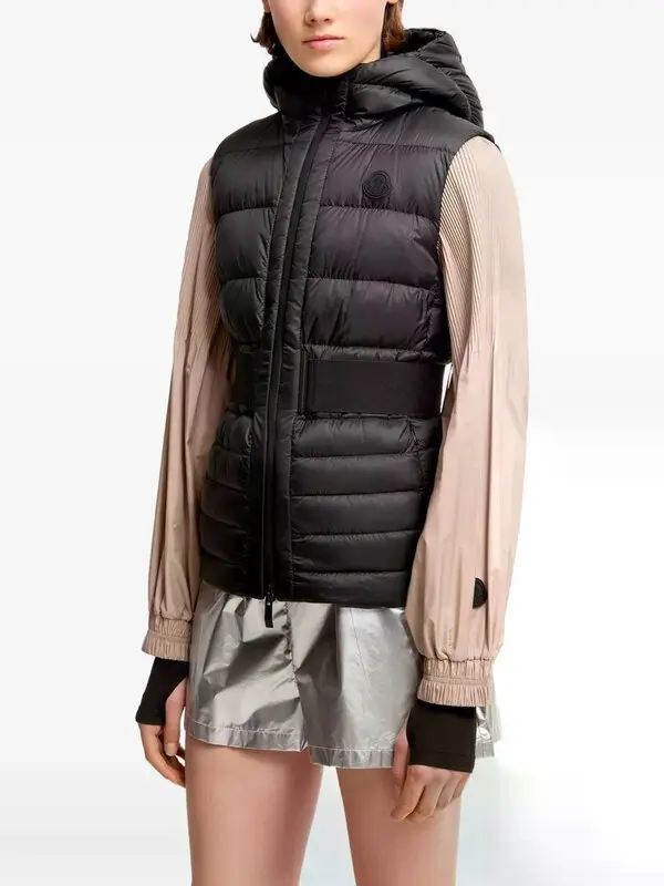 Moncler Hooded Quilted Gilet