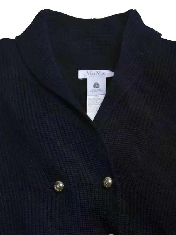 Max Mara Buttoned Cardigan - Blue