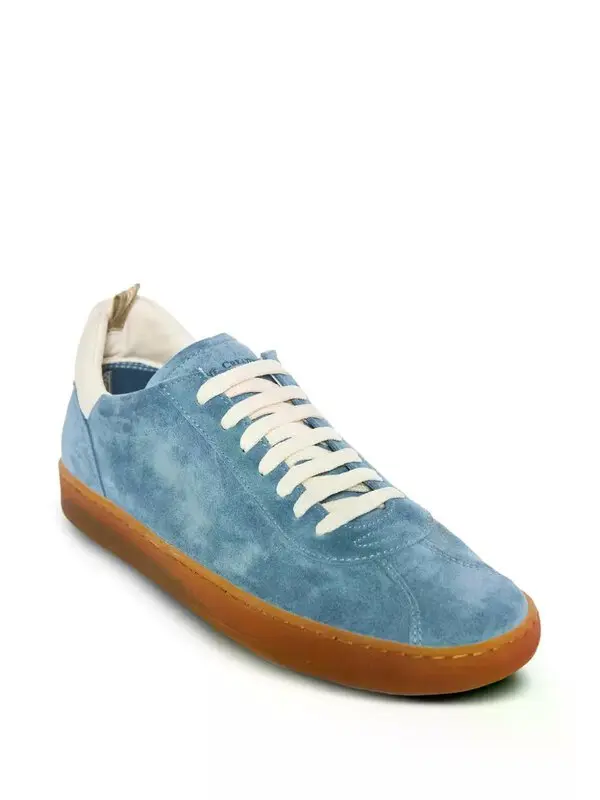 Officine Creative Halo 001 Suede Panelled Sneakers