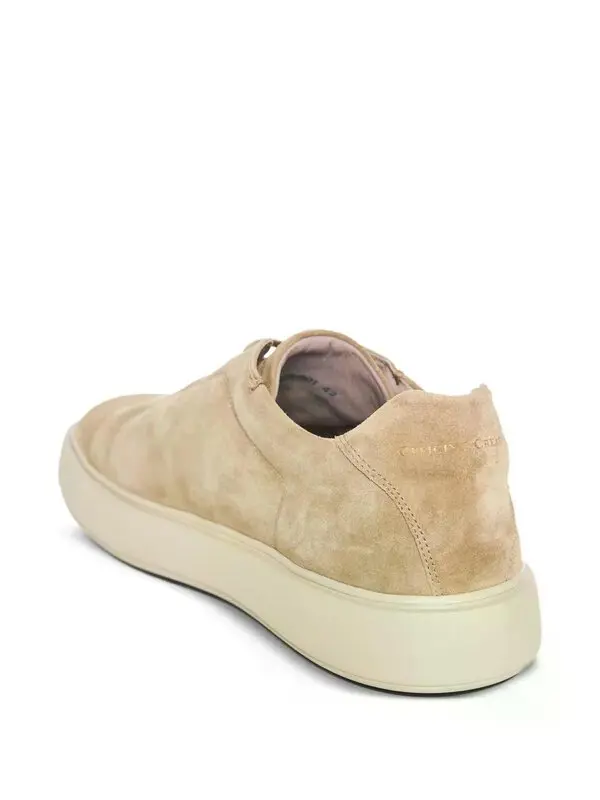 Officine Creative Suede Lace-up Sneakers - Neutrals