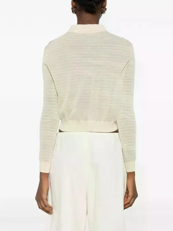 Nanushka Prema Striped Cardigan
