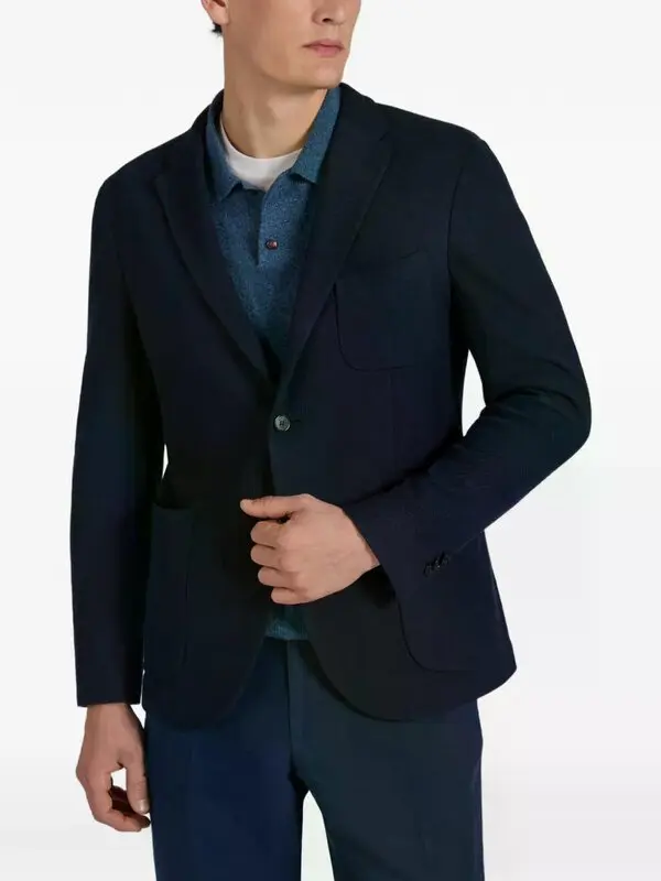 Incotex Rib-knit Blazer