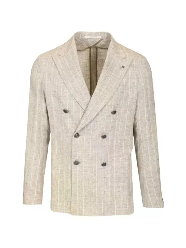 Tagliatore Striped Double-breasted Jacket