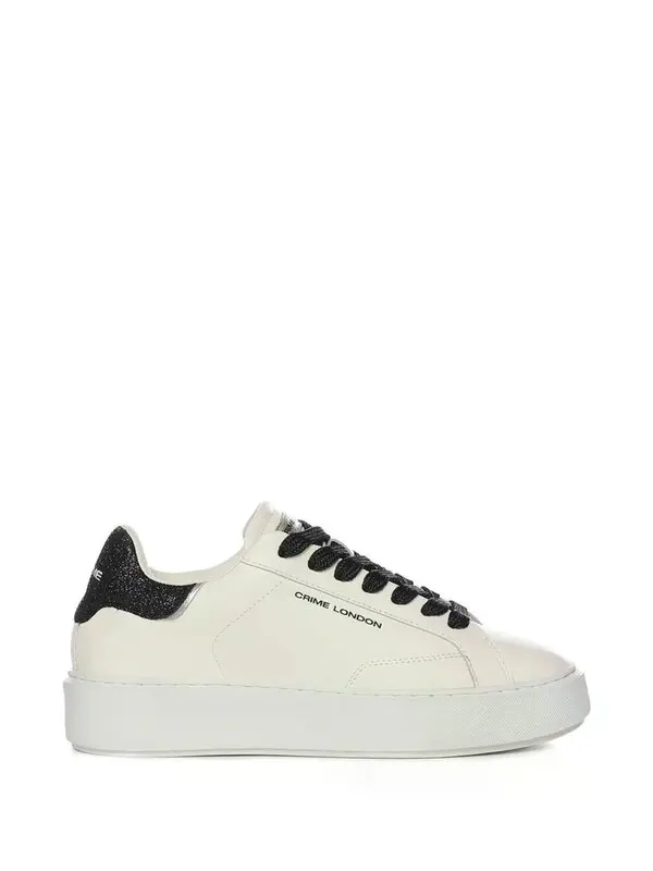 CRIME LONDON Extralight Leather Sneakers - Neutrals