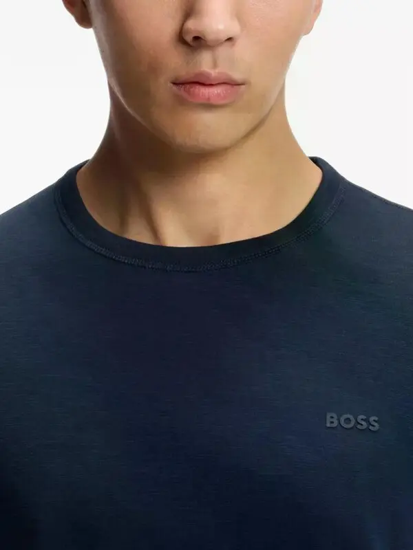 BOSS Cotton Jersey T-shirt With Logo Detail