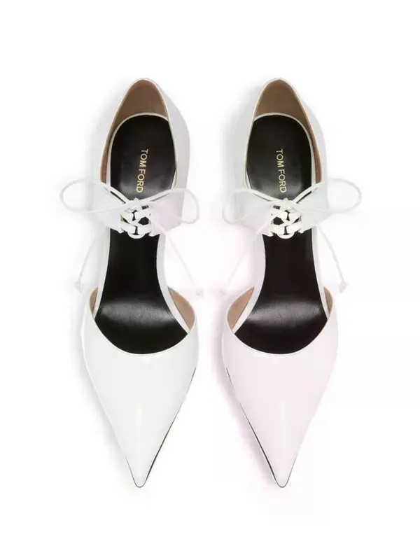 TOM FORD Tie Detail Pointed Toe Pumps