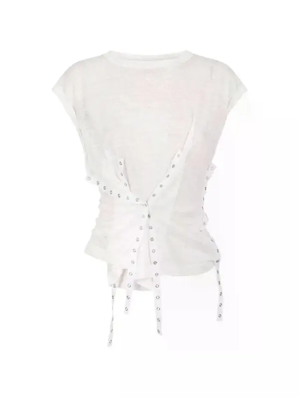 RXQUETTE Off-white Snap Fastening Top