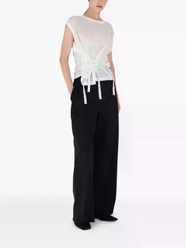 RXQUETTE Off-white Snap Fastening Top