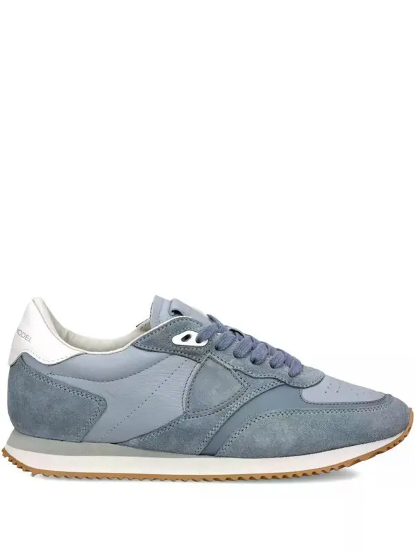 Philippe Model Low Leather Trainers - Blue