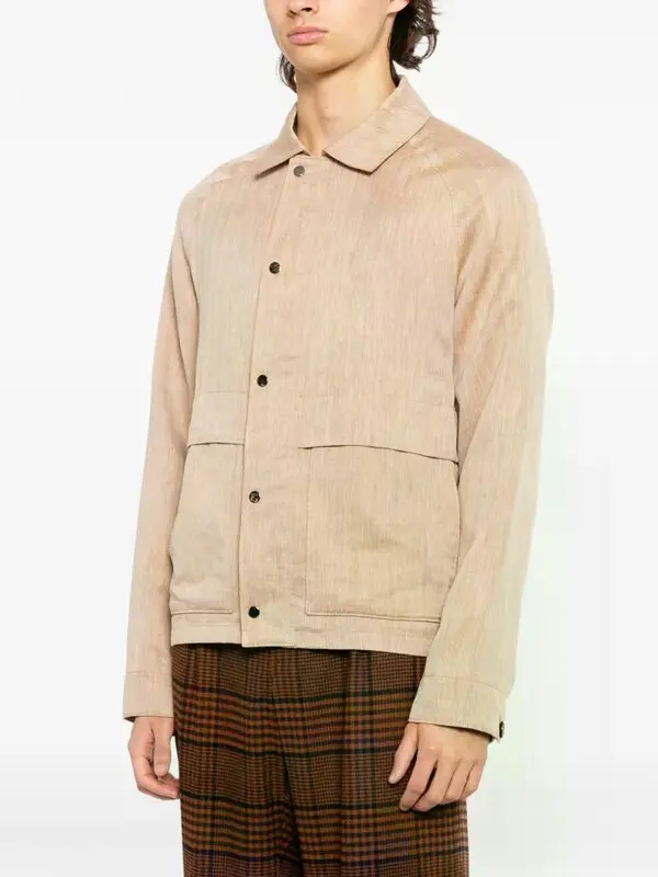 N.peal Raglan Herringbone Jacket