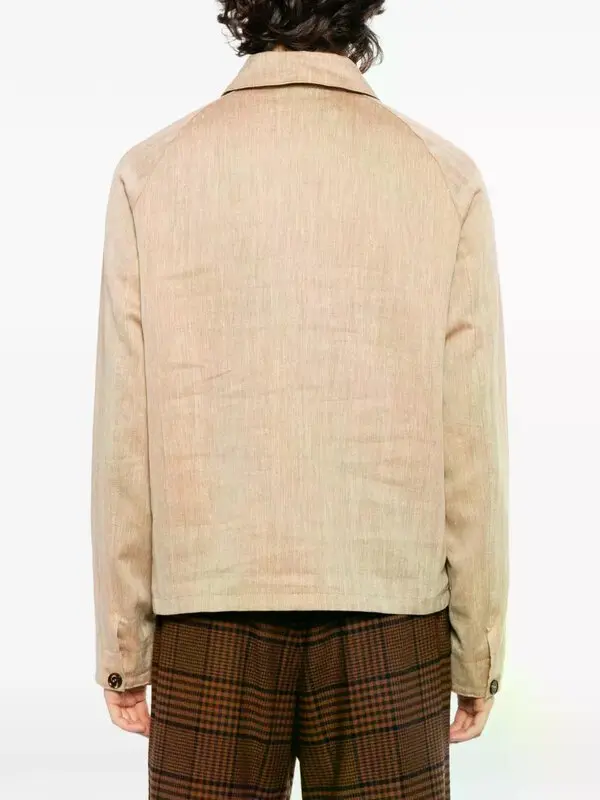 N.peal Raglan Herringbone Jacket