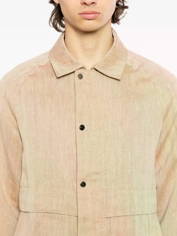 N.peal Raglan Herringbone Jacket