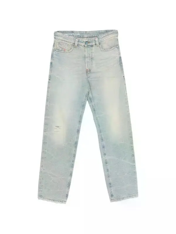DIESEL® Logo-patch Wide-leg Jeans