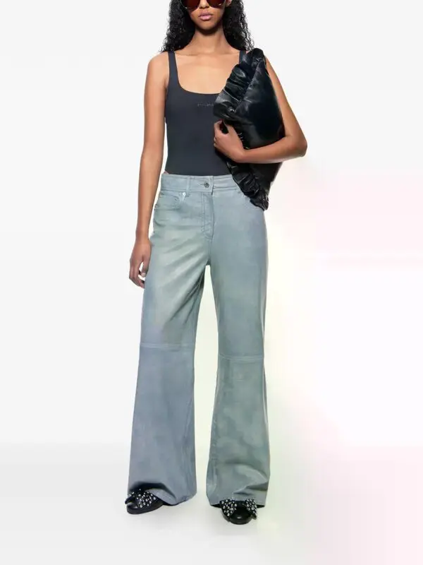STAND STUDIO Mylah Panelled Wide Leg Trousers