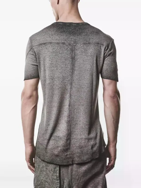THOM KROM Faded-effect T-shirt
