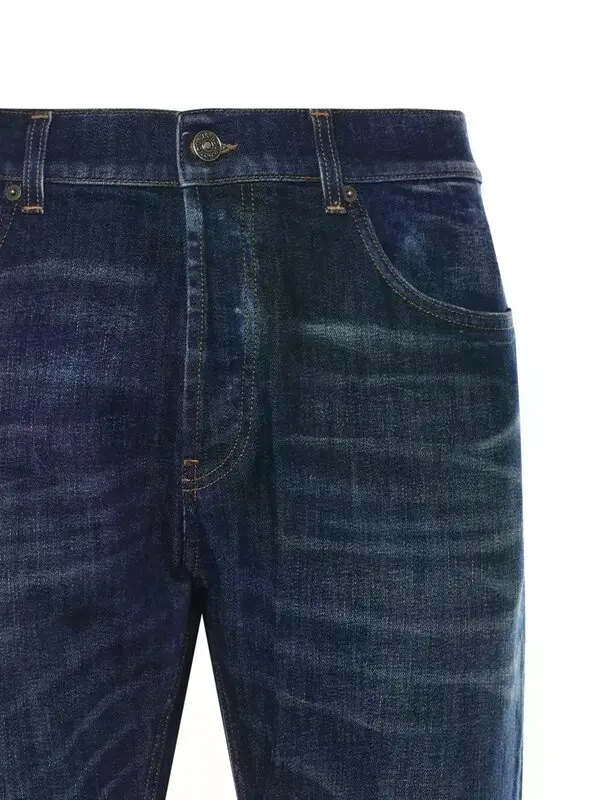 DONDUP Contrast Stitching Jeans