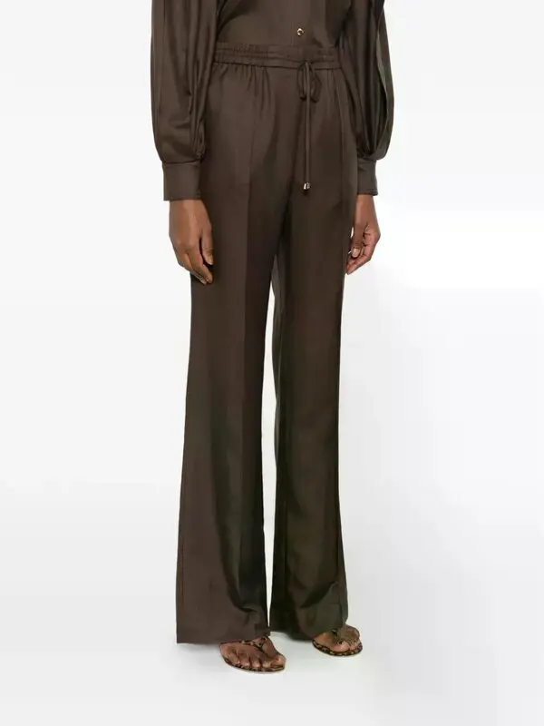 Zimmermann Wide Leg Drawstring Trousers