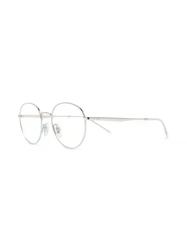 Ray-ban Round Frame Eyeglasses - Silver