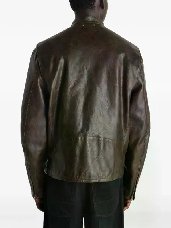 LEMAIRE Leather Biker Jacket