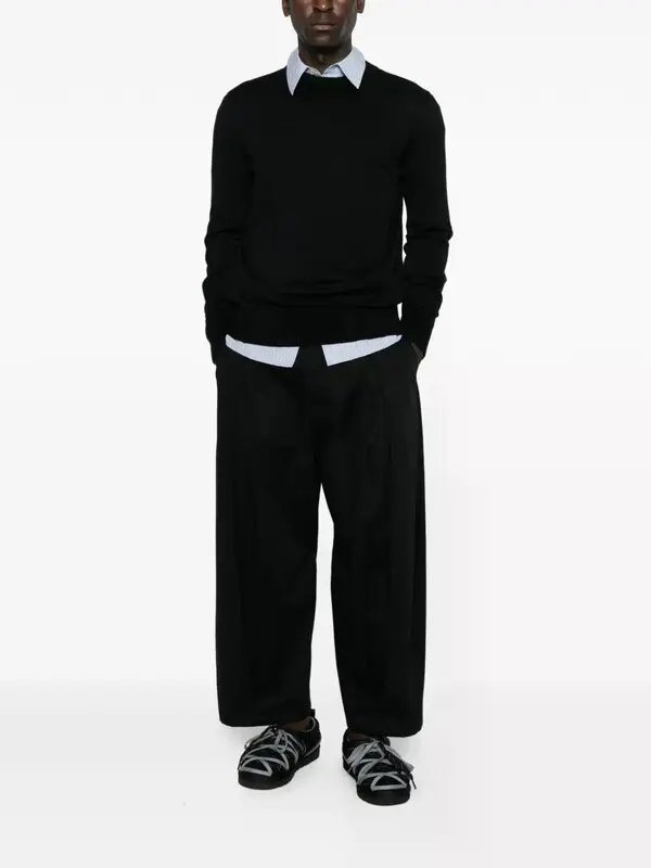 Sacai Long-sleeve Crew Neck Sweater