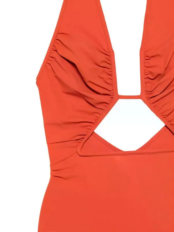 Rick Owens Cut-out Swimsuit - Orange