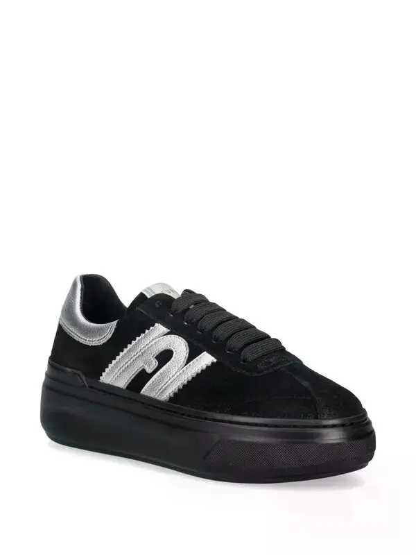Furla Logo Detail Sneakers - Black