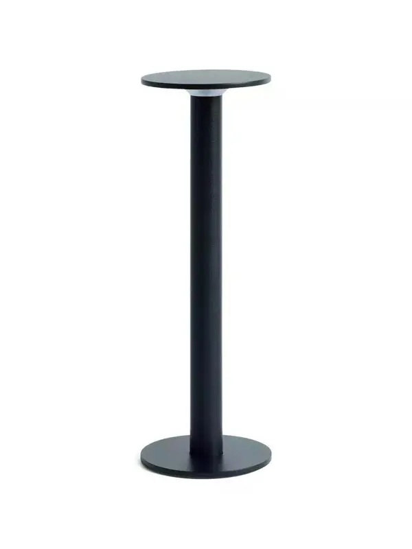 HAY Round-base Portable Lamp - Black