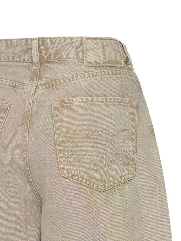 Pinko Embroidered Logo Jeans