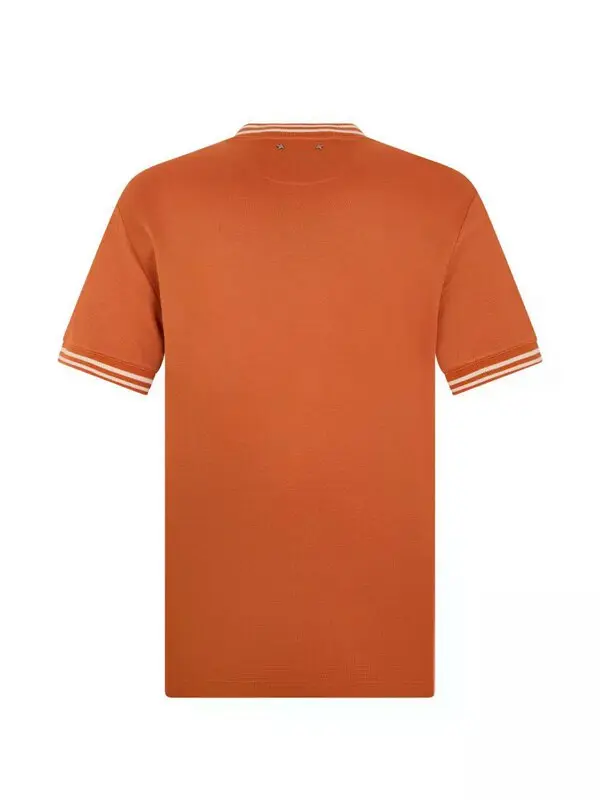 GOLDEN GOOSE Striped Trim T-shirt