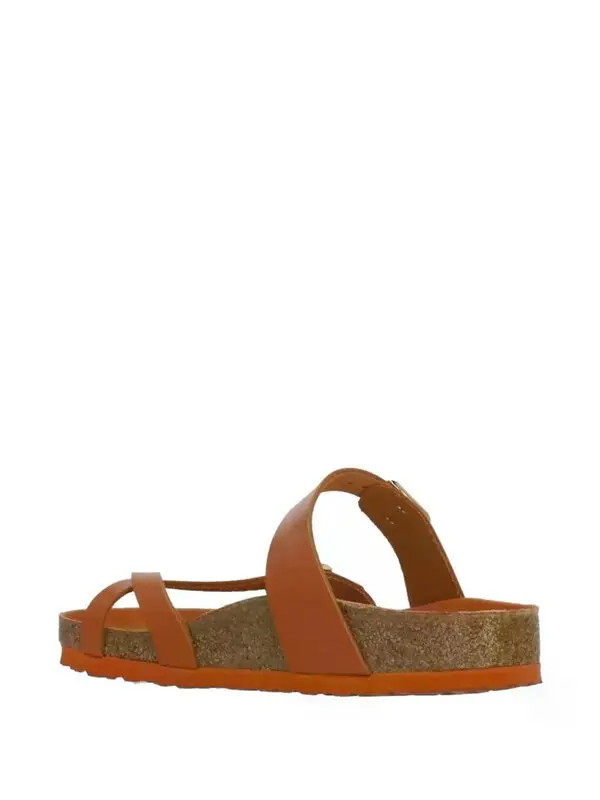 BIRKENSTOCK Mayari Leather Sandals With Buckle Fastening