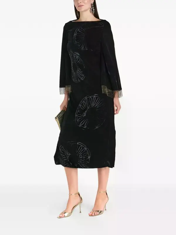 Themis Z Kyma Patterned Midi Dress