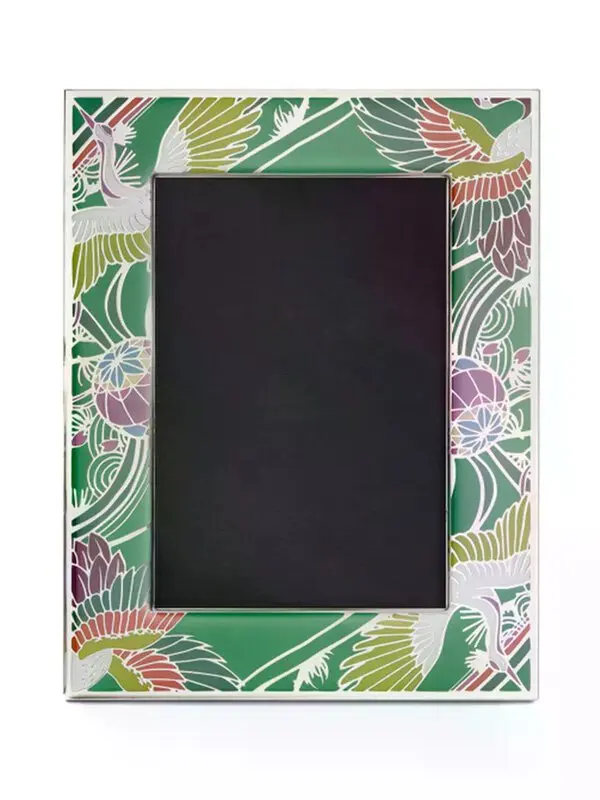 Shanghai Tang Graphic-print Stainless-steel Photo Frame