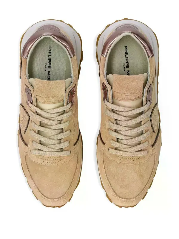 Philippe Model Tropez Haute Low Trainers - Neutrals