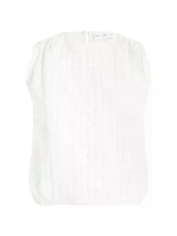 Proenza Schouler White Label Textured Crew-neck Top - Neutrals