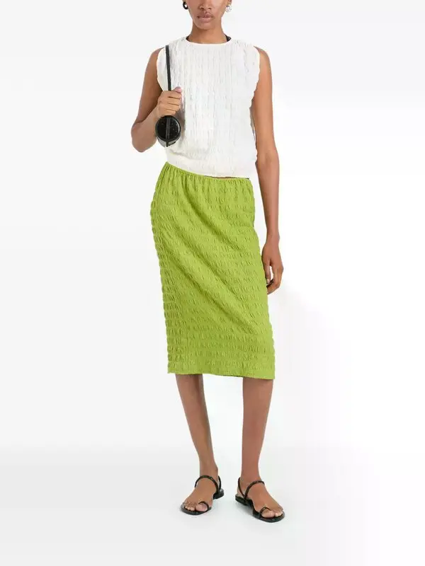 Proenza Schouler White Label Textured Crew-neck Top - Neutrals