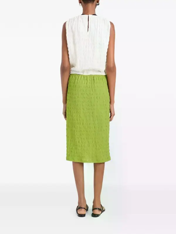 Proenza Schouler White Label Textured Crew-neck Top - Neutrals