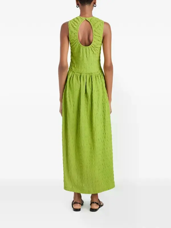 Proenza Schouler White Label Zoira Textured Maxi Dress