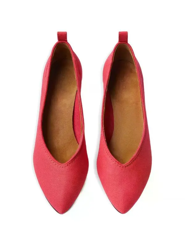 Versace Tina Denim Pumps 65 Mm - Red