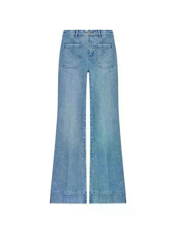 Michael Kors Flared Jeans With Patch Pockets