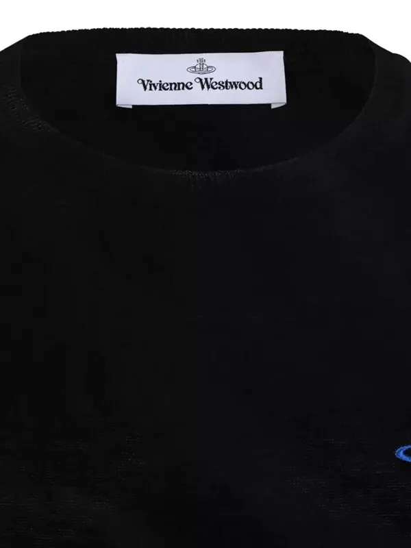 VIVIENNE WESTWOOD Orb-embroidered T-shirt