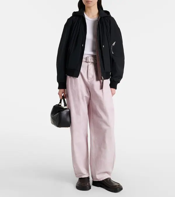 Loewe Technical Cotton-blend Jacket - Black