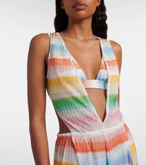 Missoni Zigzag Lame Jumpsuit