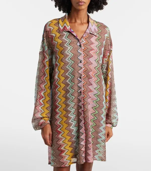 Missoni Zigzag Lame Shirt
