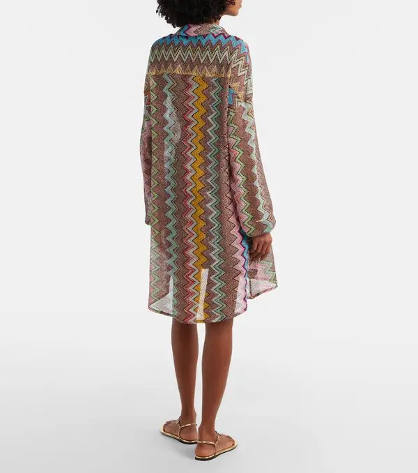 Missoni Zigzag Lame Shirt