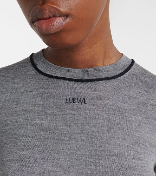Loewe Wool Crew Neck Sweater