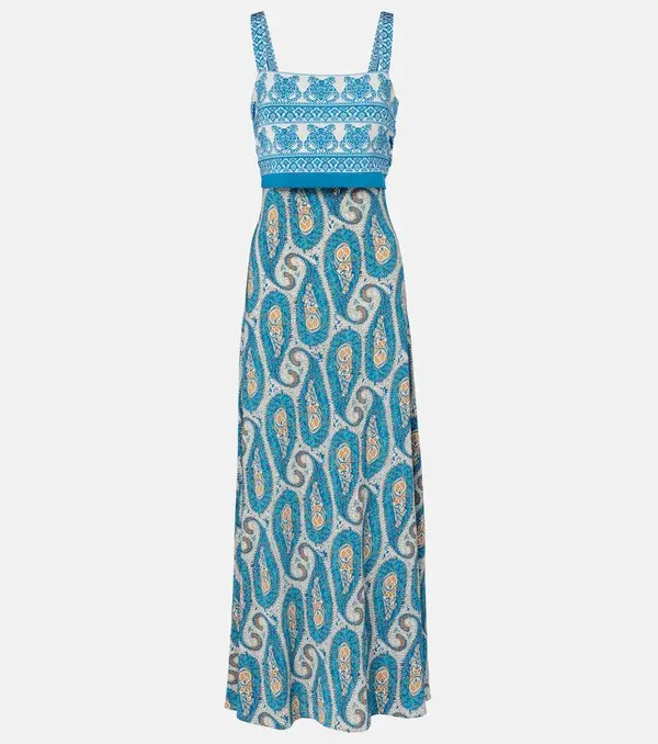 Etro Paisley Maxi Dress - Multicoloured