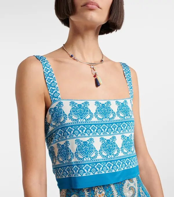 Etro Paisley Print Maxi Dress