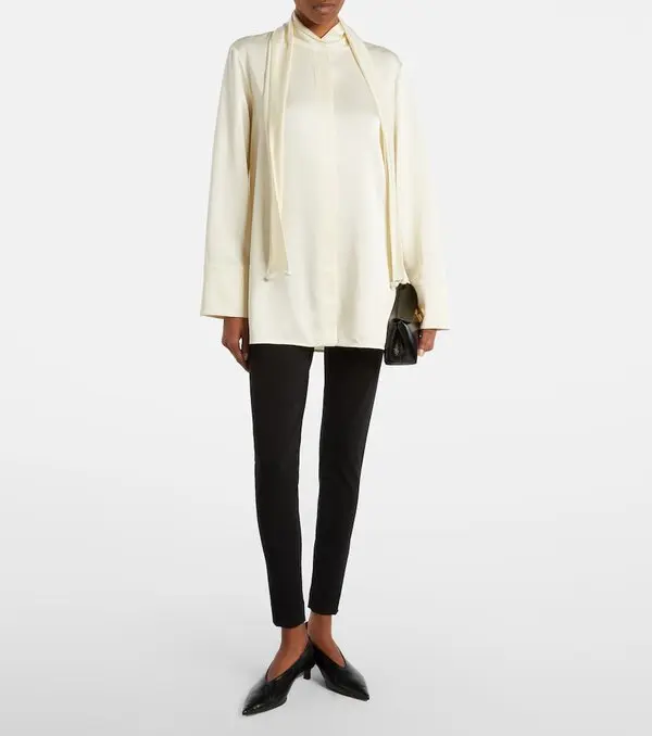 JIL SANDER High-rise Skinny Trousers