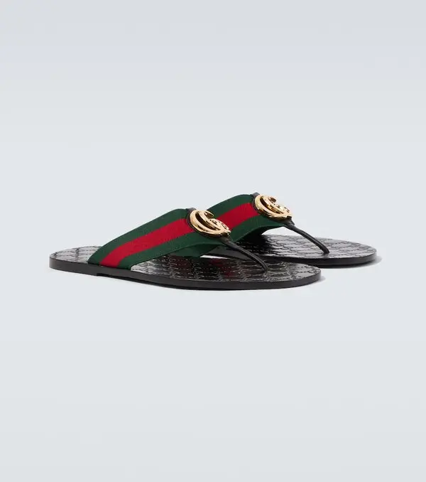 Gucci Riviera Thong Sandals